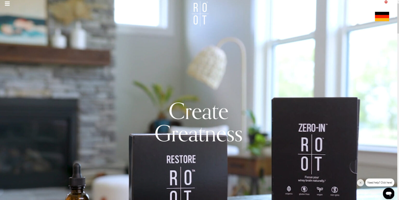 Kostenlos bei ROOT registrieren - Root Lifestyle